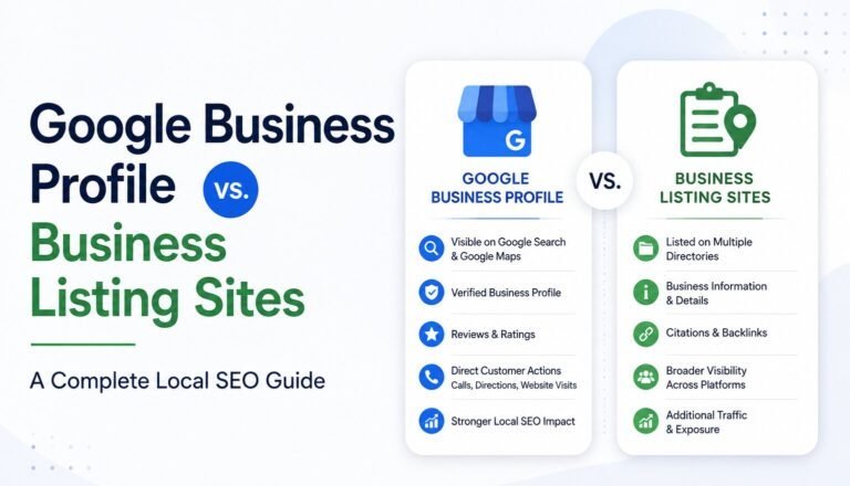 Google Business Profile vs Business Listing Sites